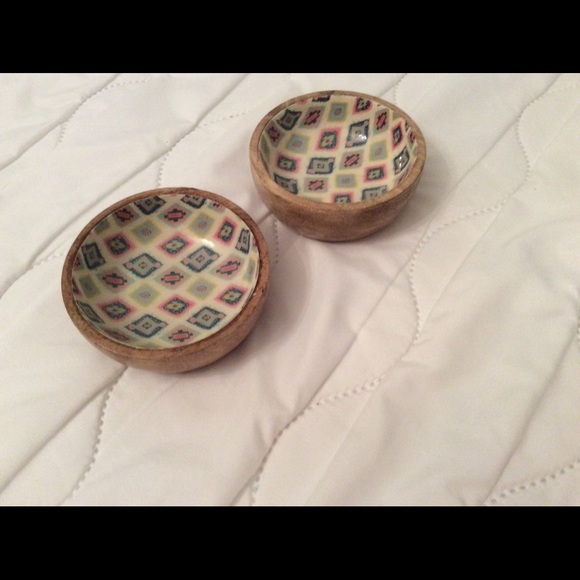 Kitchen | Set Of Two Indian Bowls Beautiful Painted Design | Poshmark